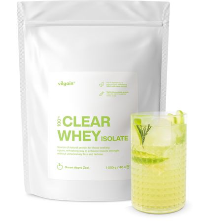 Clear Whey Isolate Protein Powder, Sucralose Free | Vilgain