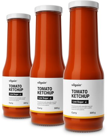 Low Sugar Ketchup - Stevia Sweetened, No Added Sugar | Vilgain
