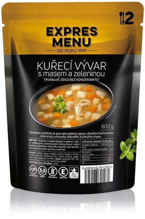 Expres Menu Kurací vývar so zeleninou | Aktin