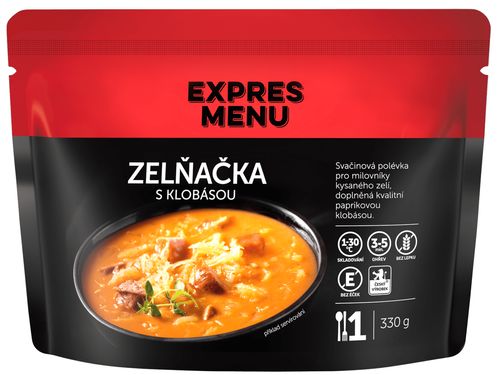Expres Menu Zelná polévka s klobásou | Aktin