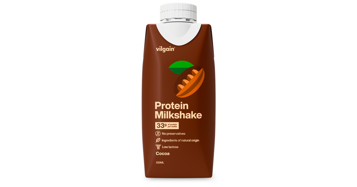 Chocolate Protein Milkshake 330ml | Vilgain UK