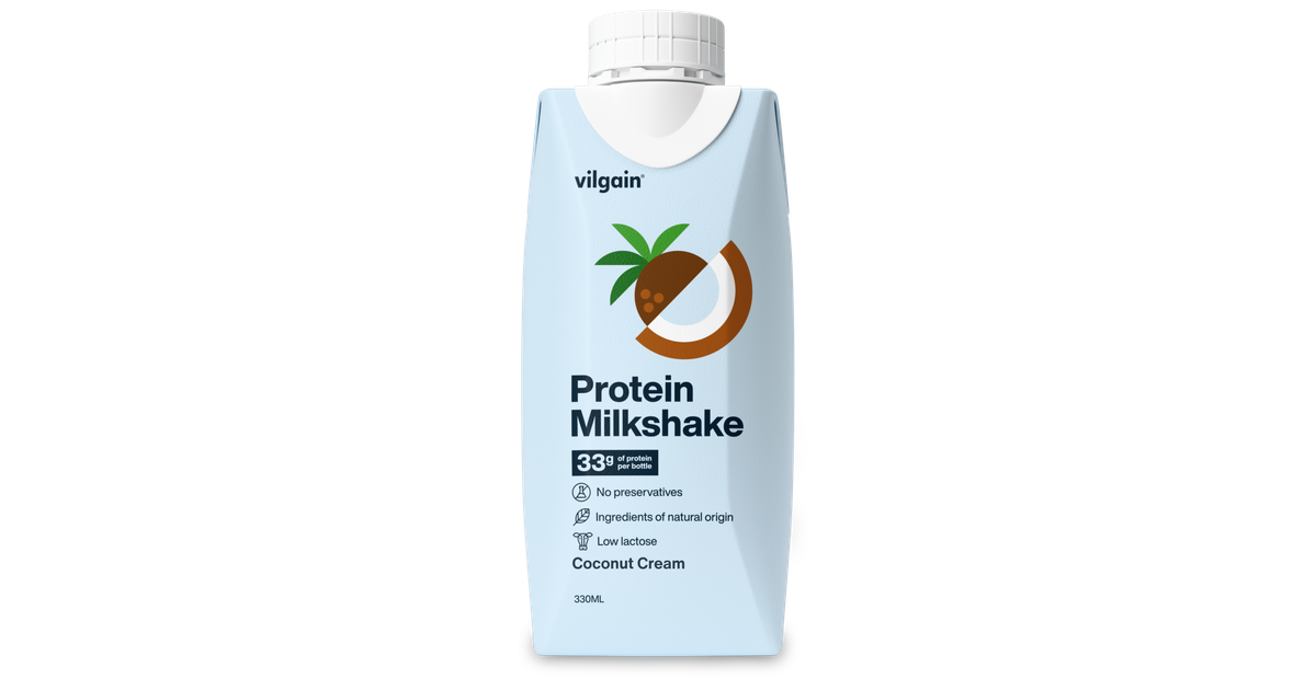 Coconut Protein Milkshake 330ml | Vilgain UK