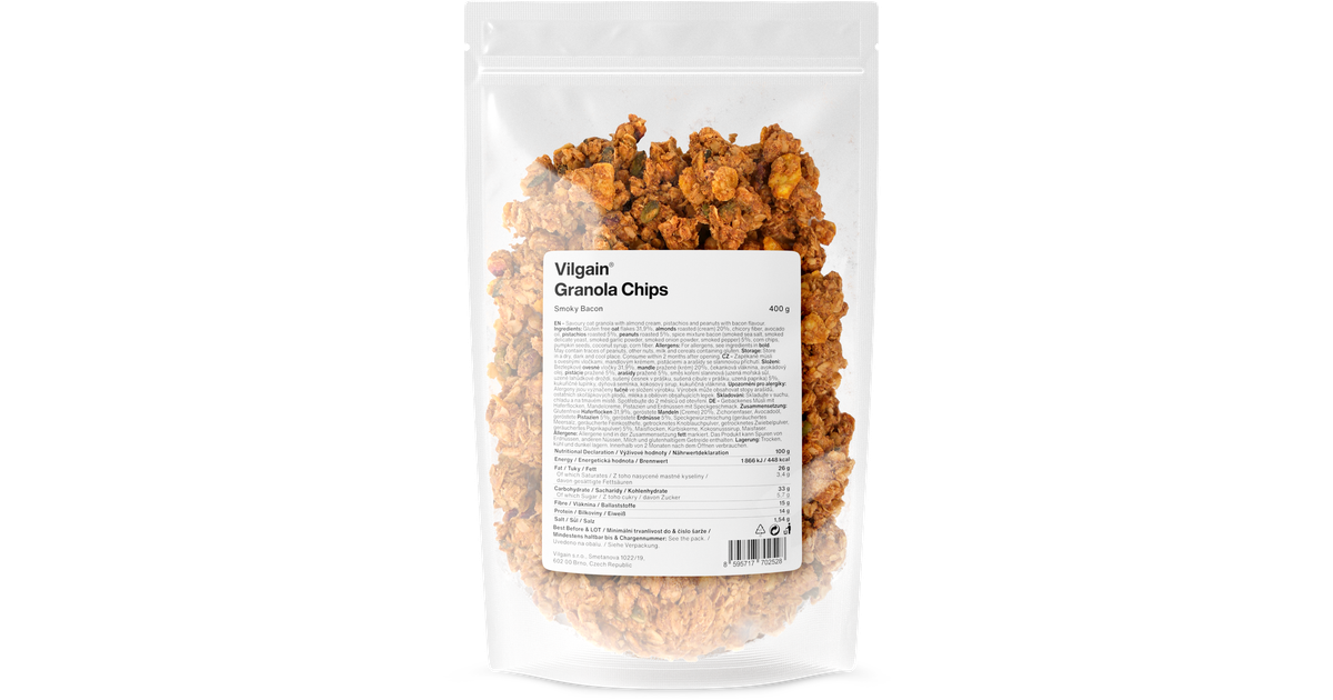 Salziges Granola Chips | Vilgain