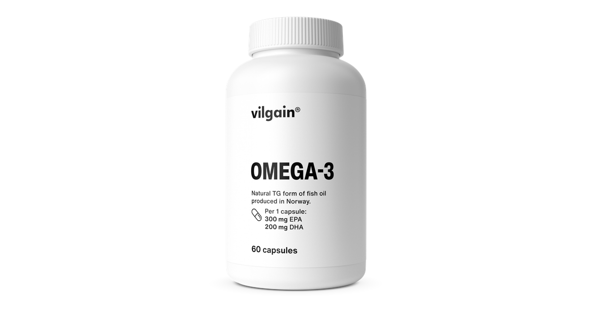 Omega-3 Anchovy Fish Oil from Norway | Vilgain UK