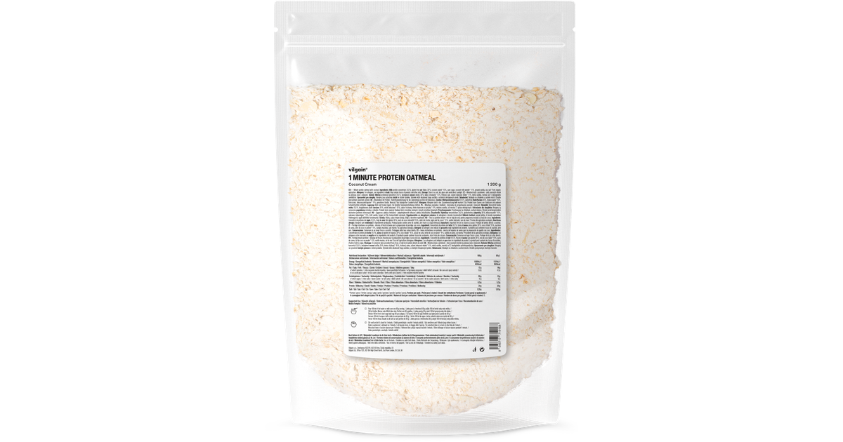 Vilgain 1 Minute Protein Oatmeal – coconut cream 1 200 g | Vilgain