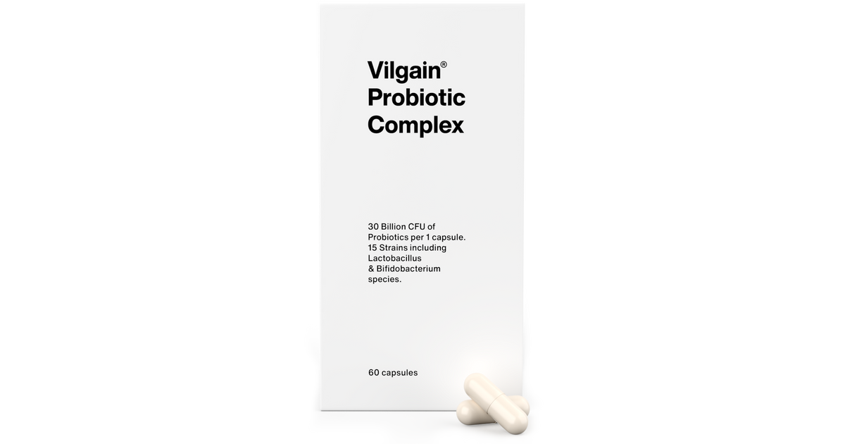 Multi-Strain Probiotic Complex with 30B CFU | Vilgain UK