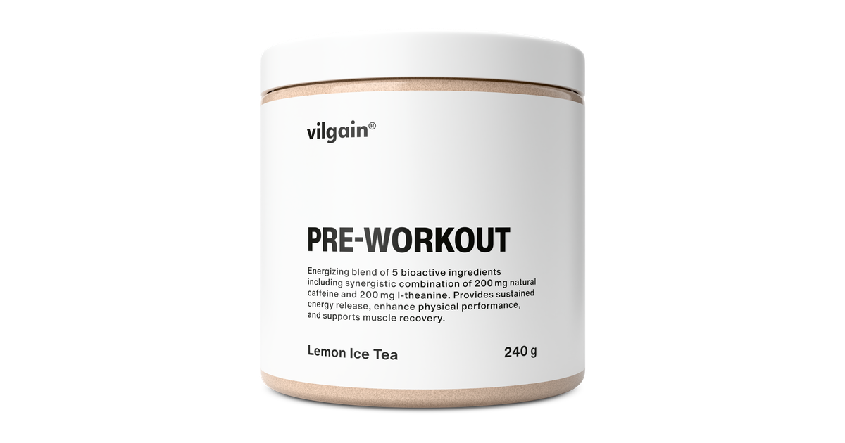 Pre-Workout Drink without Beta Alanine, Tingle Free | Vilgain UK