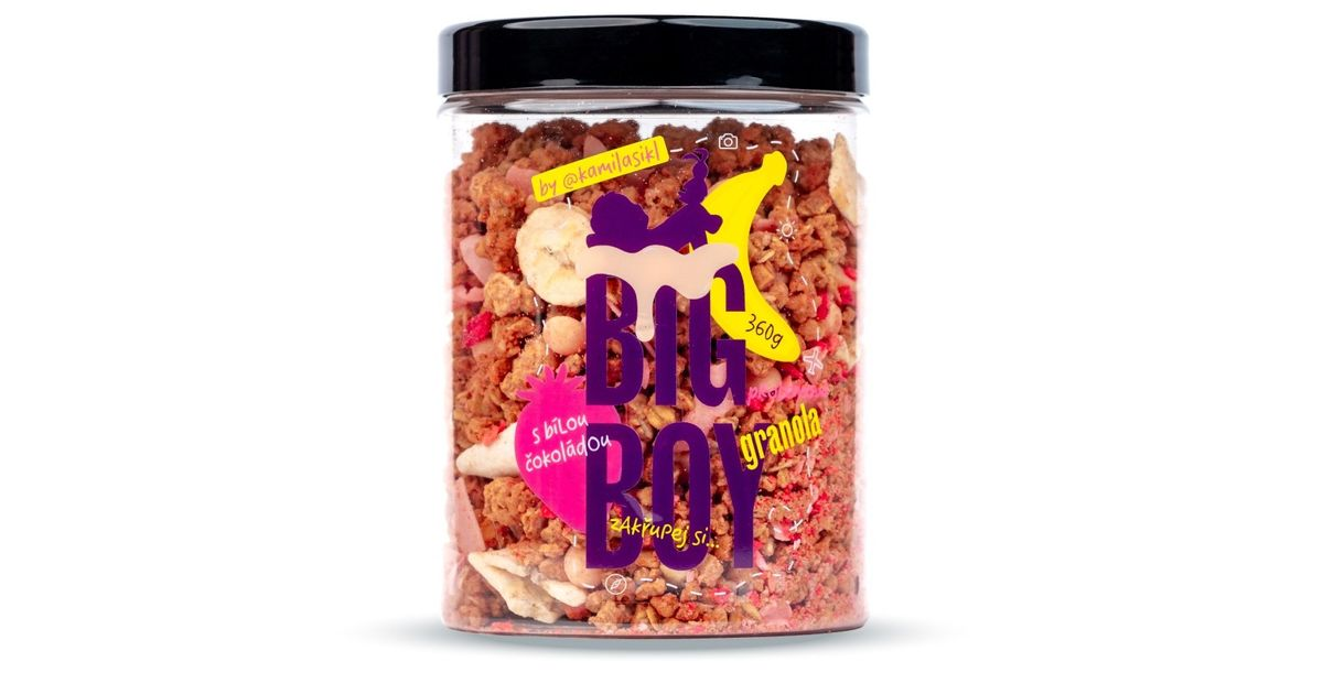 BIG BOY Proteinová granola | Aktin
