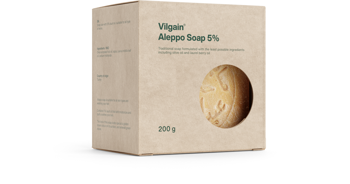 Aleppo mydlo s 5% vavrínového oleja | Aktin