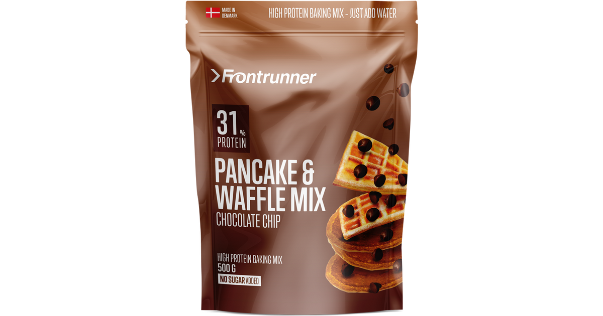 Frontrunner High Protein Pancake & Waffle Mix – chocolate chip 500 g ...
