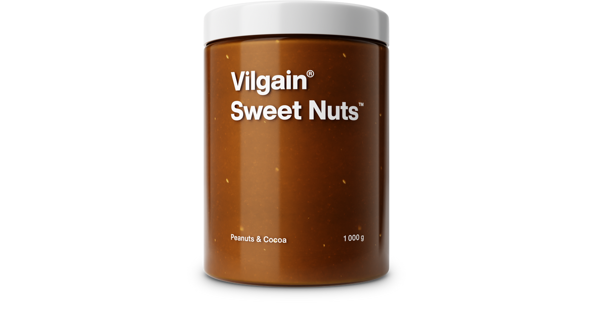 Vilgain Sweet Nuts – Földimogyoró kakaóval 1000 g | Vilgain