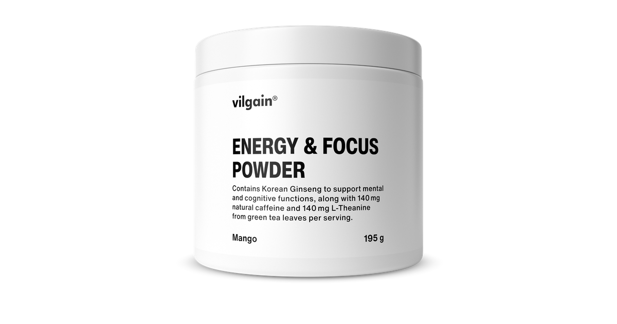Vilgain Energy & Focus Powder | Vilgain