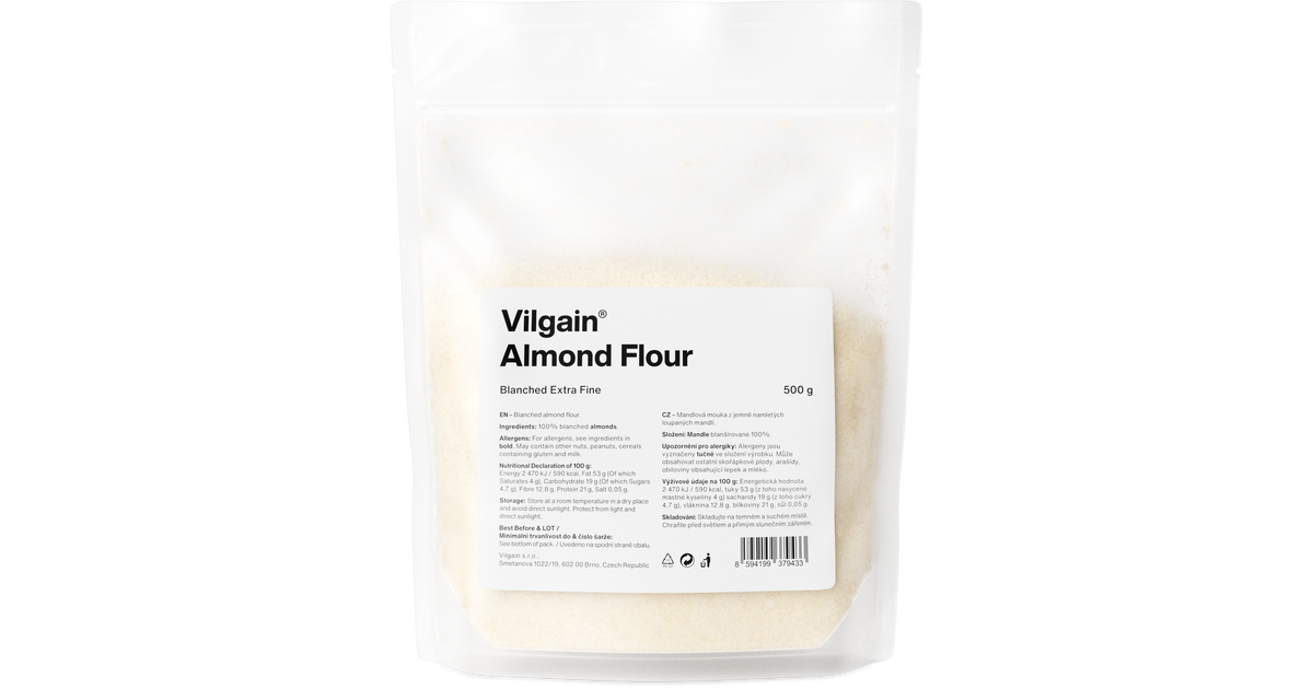 Extra Fine Almond Flour | Vilgain UK
