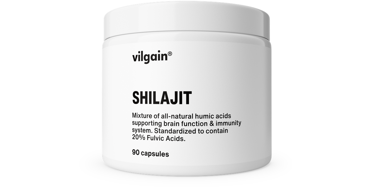 Himalaya Shilajit Harz Extrakt 90 Kapseln | Vilgain