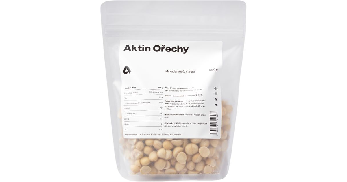 Aktin Makadamové orechy natural | Aktin