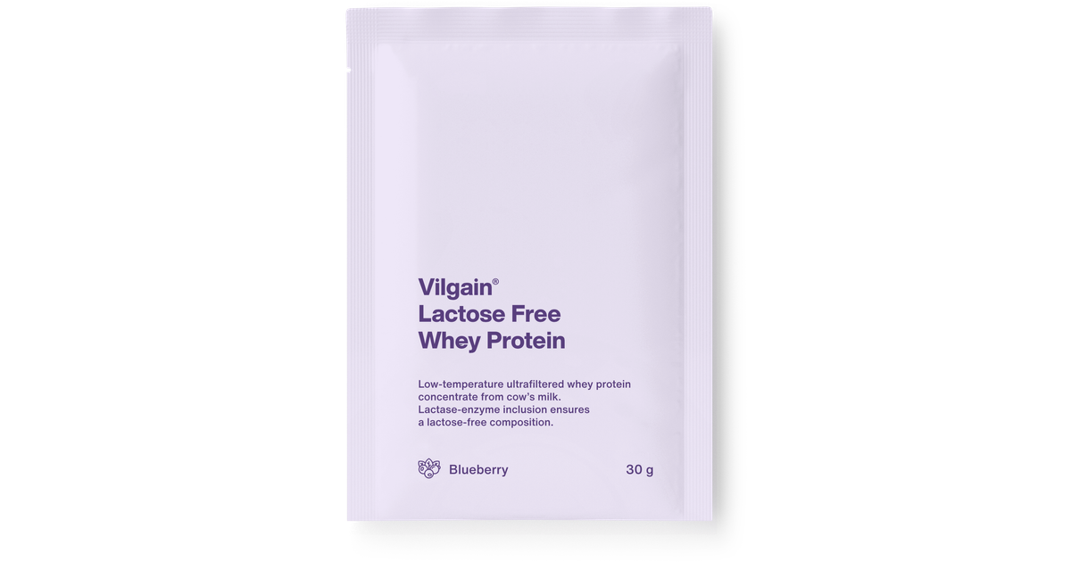 Lactose Free Whey Protein Powder with Lactase Enzyme | Vilgain