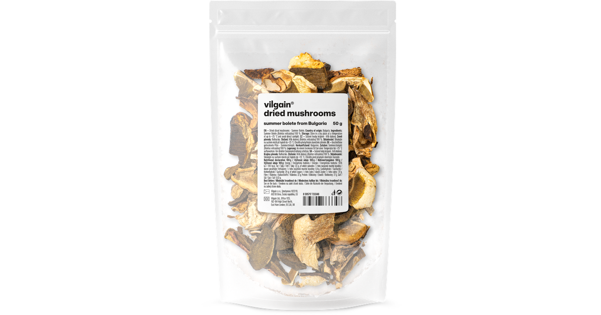 getrocknete Pilze. – Sommersteinpilz 50 g | Vilgain