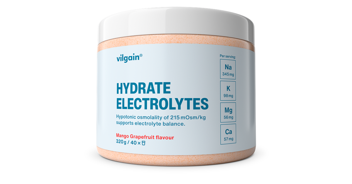 Sports Electrolyte Powder with Glucose | Vilgain UK