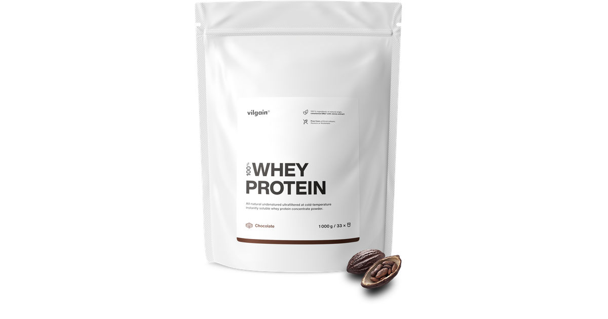Vilgain Whey Protein – Čokoláda 1 000 g | Aktin