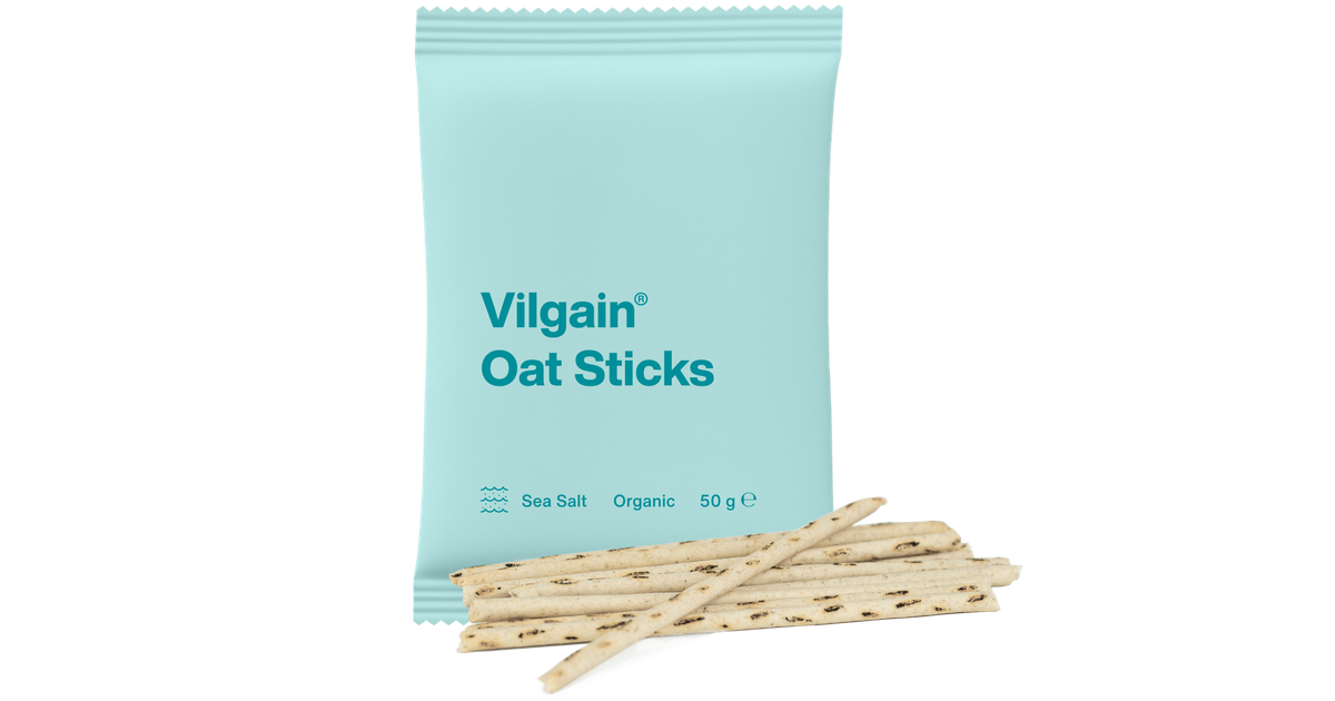 Vilgain Oat Sticks BIO – morská soľ 50 g – 2+1 zadarmo | Aktin