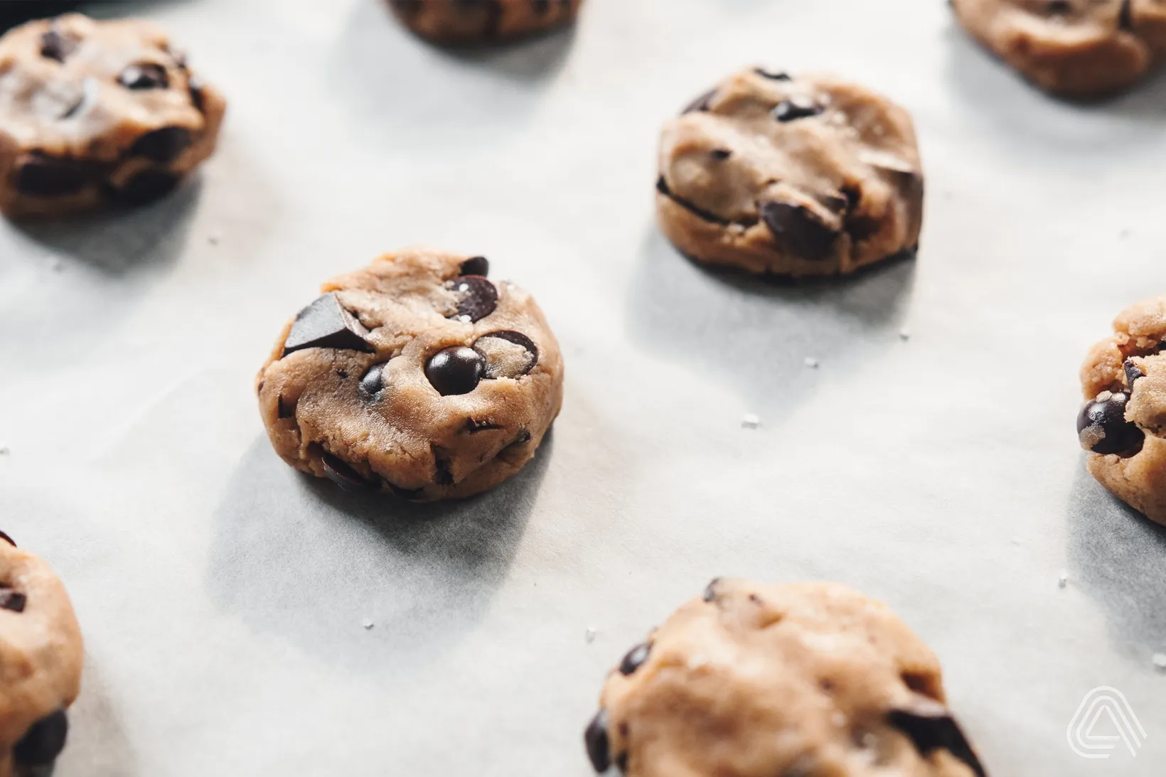 Americké čokoládové cookies ze špaldové mouky | Aktin recepty