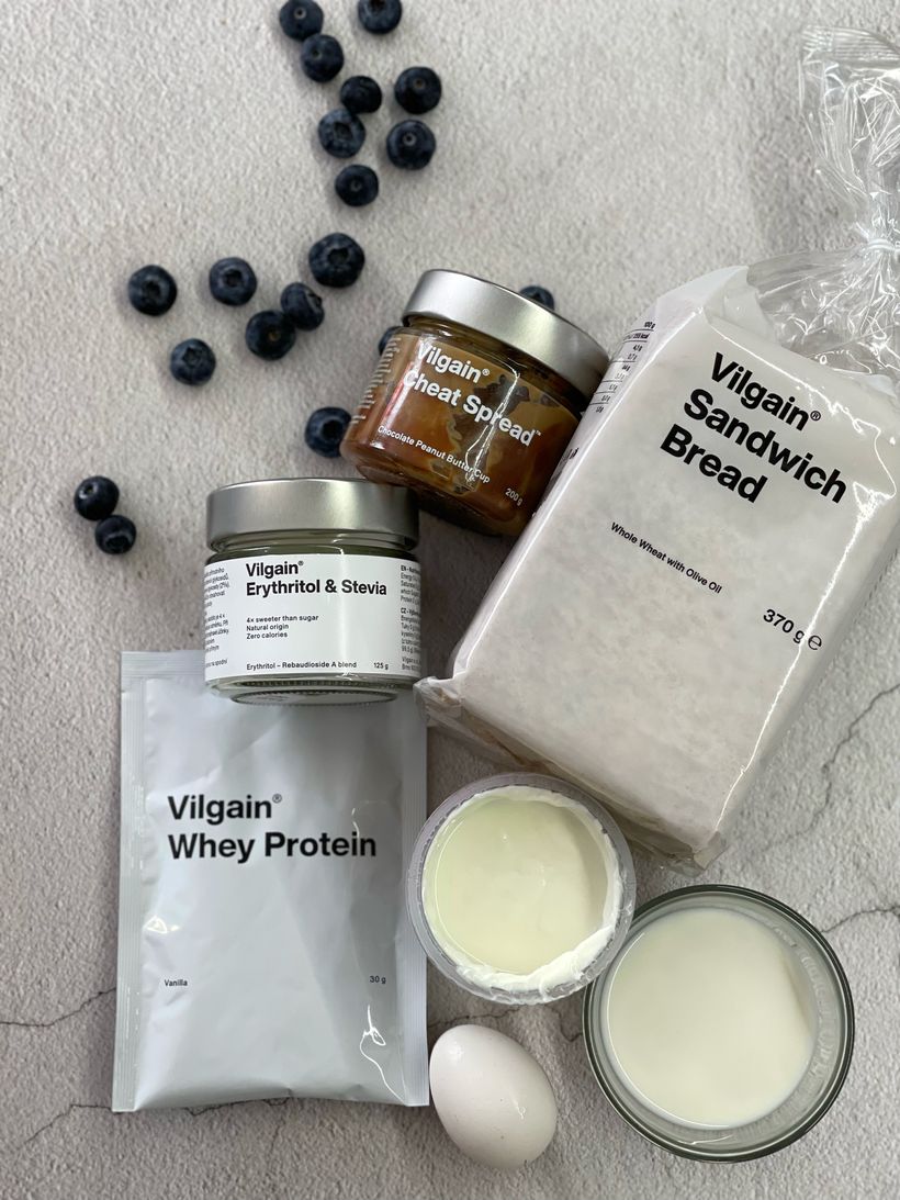 Plněný láva toust | Aktin recepty