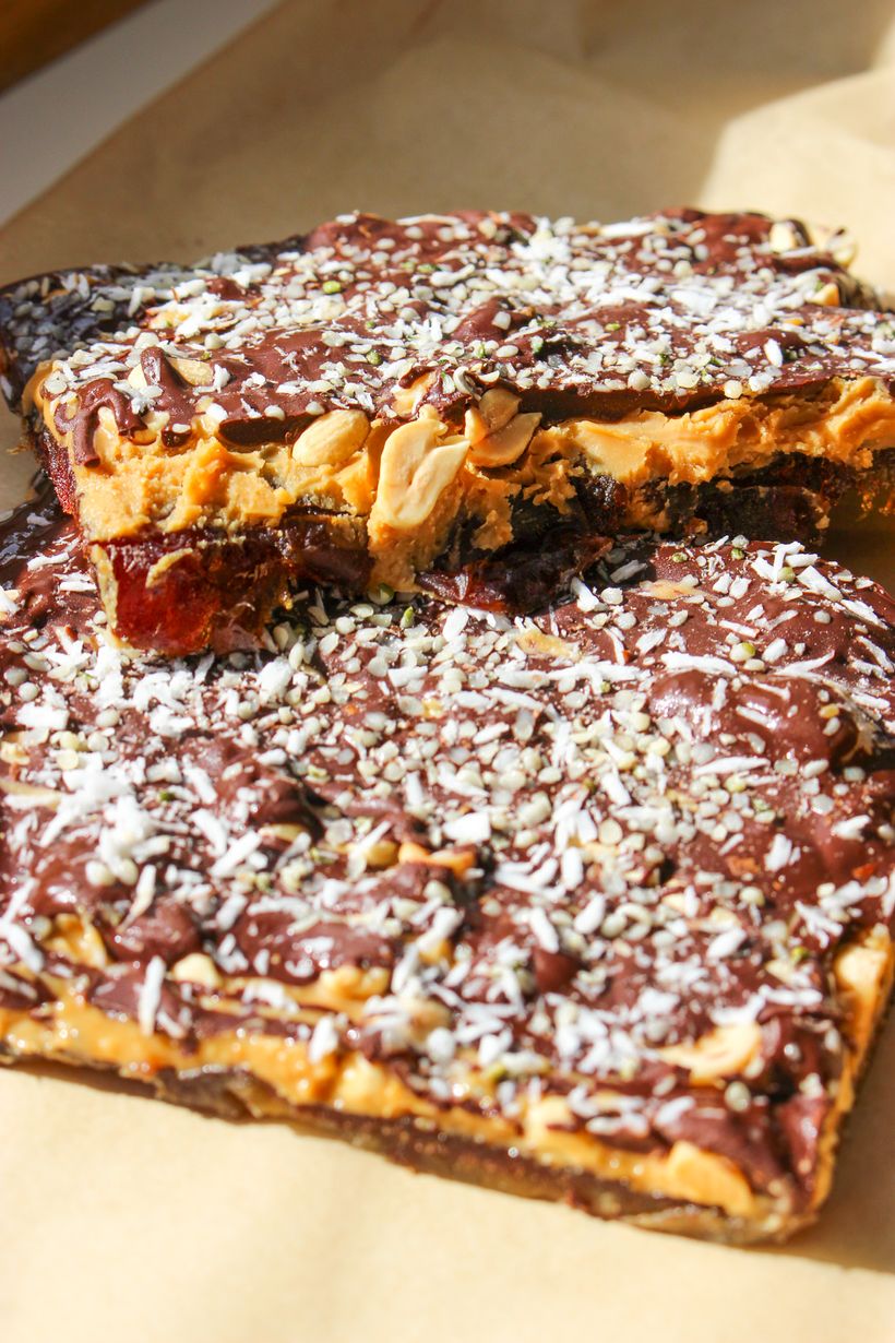 Date barks | Aktin recepty