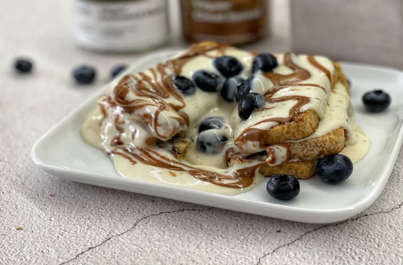 Plněný láva toust | Aktin recepty